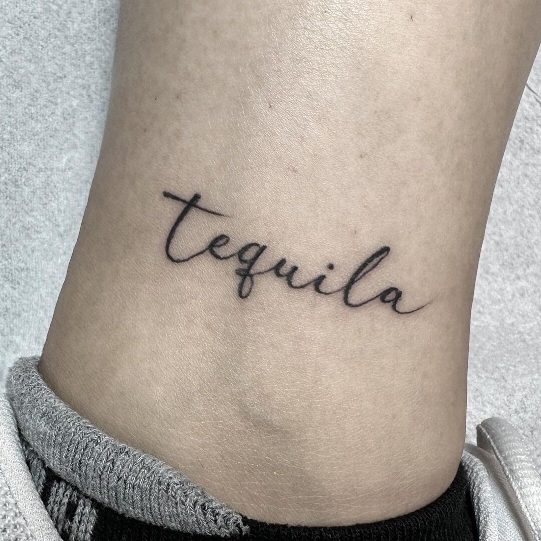 Script Tattoos - The Honorable Society LA