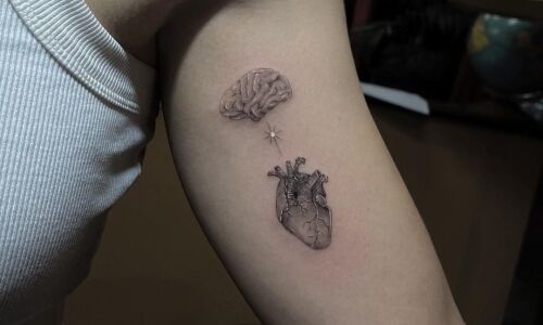 the grey line tattoo