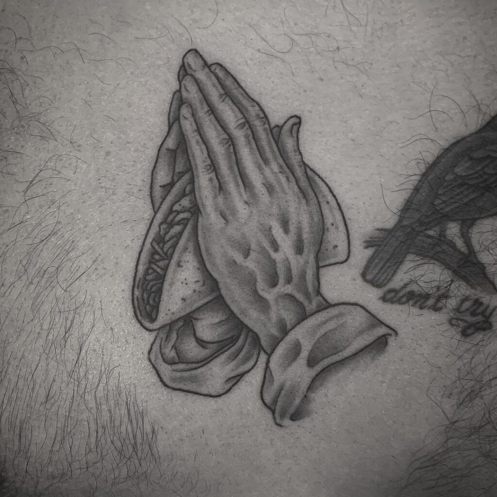 praying hands flash